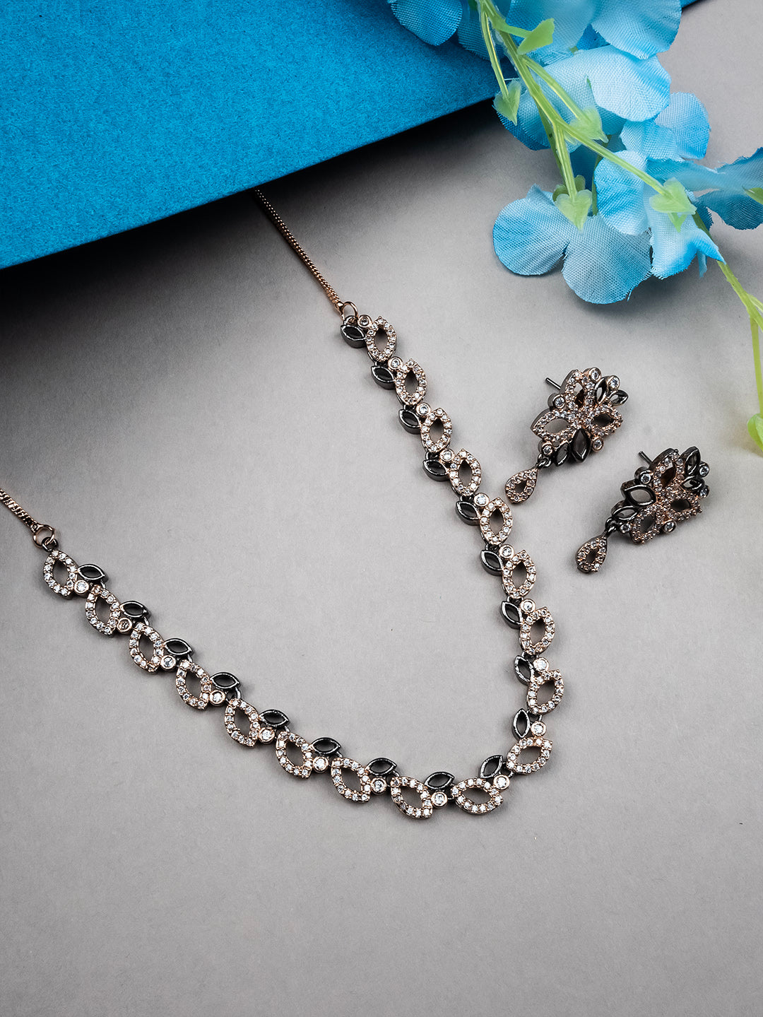 AD Bela Necklace Set – StileAdda